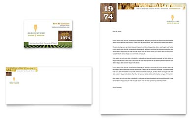 Business Letterhead Templates - Word, Publisher, InDesign