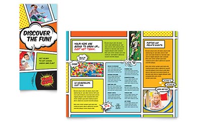 Kids Club Poster Template Design
