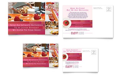 Food Postcard Templates - Word, InDesign & More