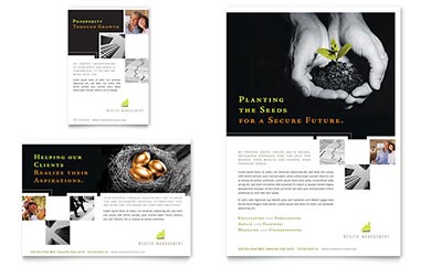 Financial Flyer Templates - Word, InDesign & More