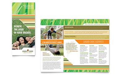 Landscaping Brochure Templates - Word, InDesign & More