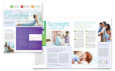 Company Newsletter Templates - InDesign, Word, Publisher, Pages