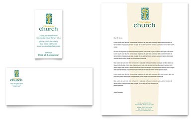 Church Letterhead Templates - InDesign, Word, Publisher, Pages