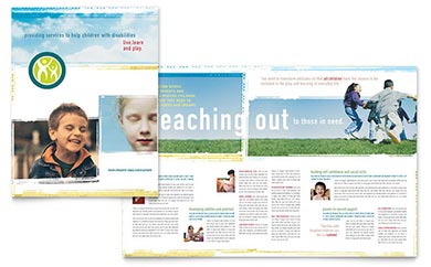 Education Bifold Brochure Templates - InDesign, Word, Publisher, Pages