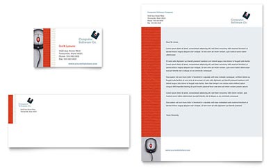Technology Letterhead Templates - Word, InDesign & More