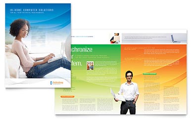 Technology Brochure Templates - Word, InDesign & More