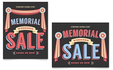 Sale Poster Templates - InDesign, Word, Publisher, Pages